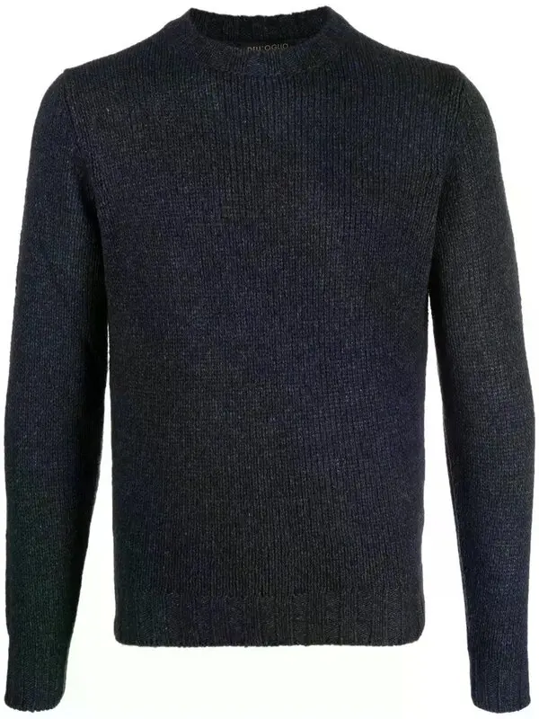 DELL'OGLIO Crew-neck Yak-blend Jumper