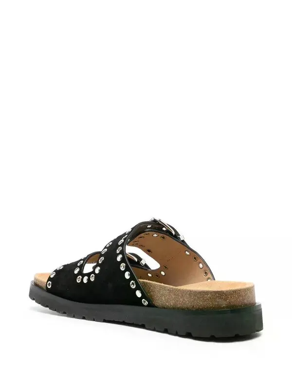 Dsquared2 Double-buckle Suede Sandals