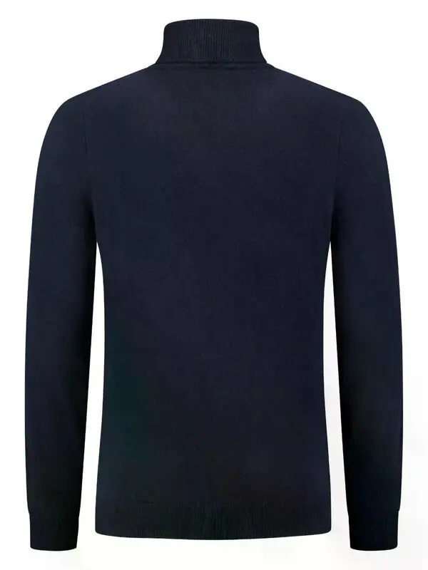 Fedeli Turtleneck Sweater - Blue