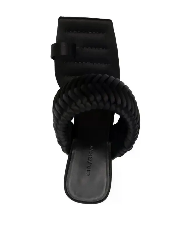 GIABORGHINI 115mm Leather Heeled Sandals