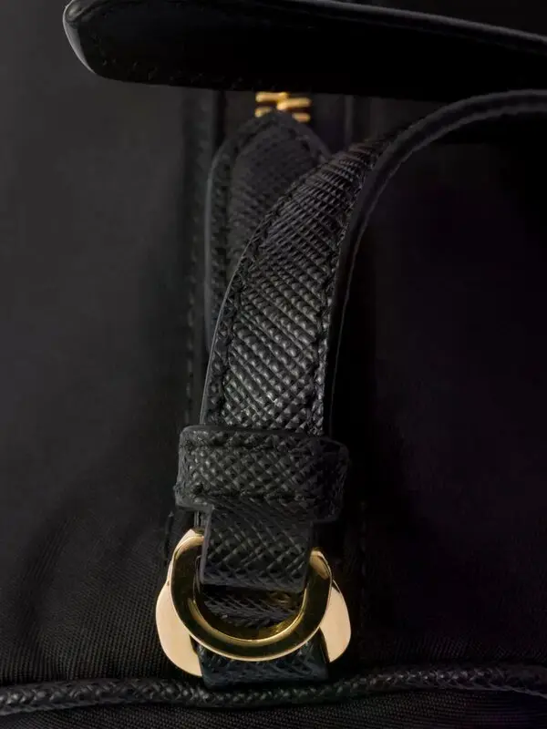 Prada Triangle-logo Pouch - Black