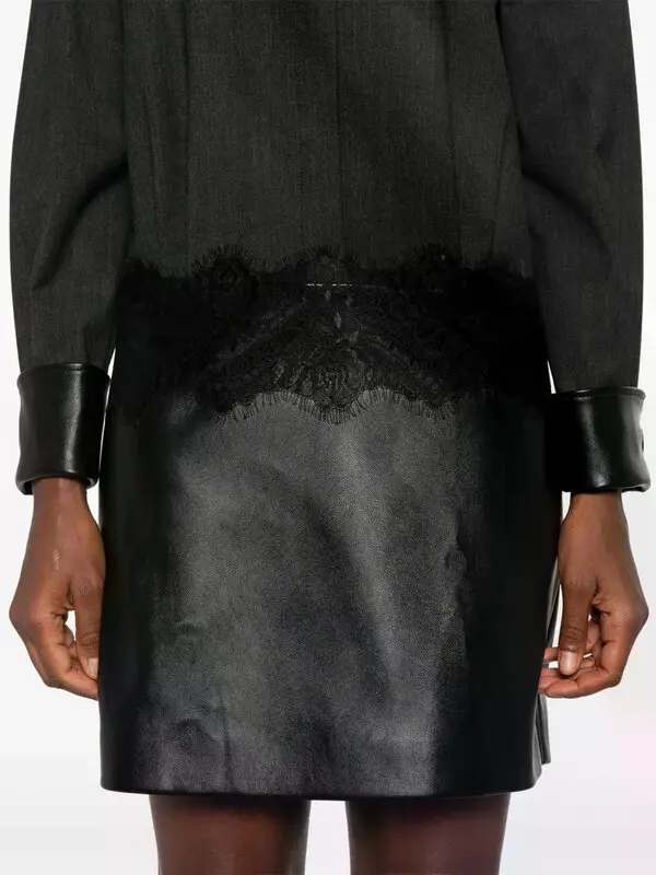 Alberta Ferretti Paneled Shirt-dress