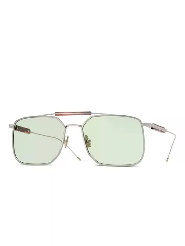 Brunello Cucinelli Square-frame Sunglasses - Silver