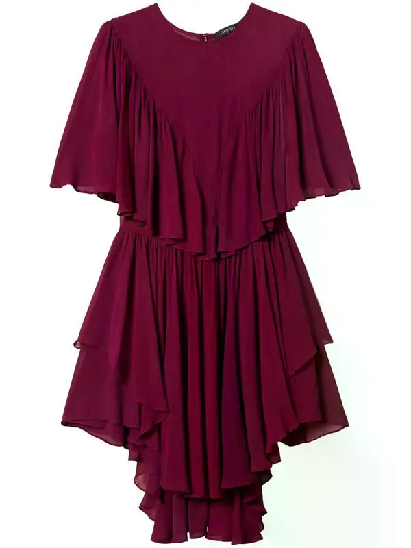 TWINSET Ruffled Mini Dress