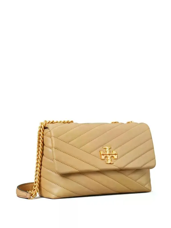Tory Burch Small Kira Chevron Shoulder Bag - Yellow