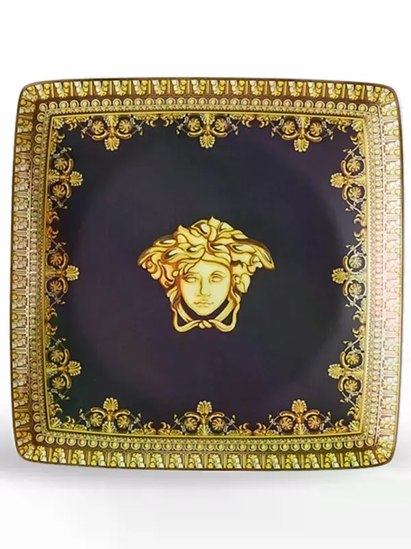 Versace Baroque Nero Bowl - Black