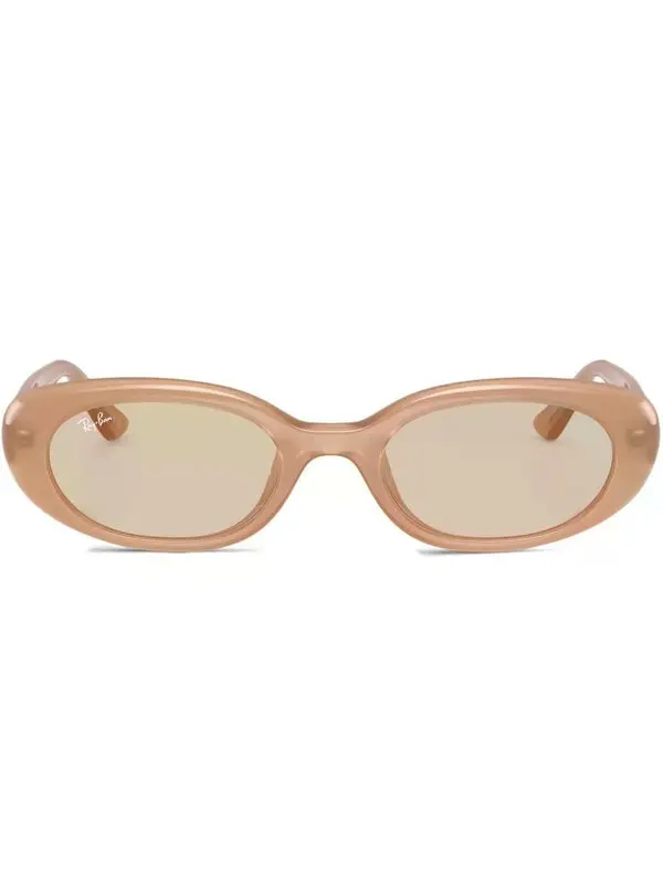Ray-ban Logo-lettering Sunglasses - Neutrals