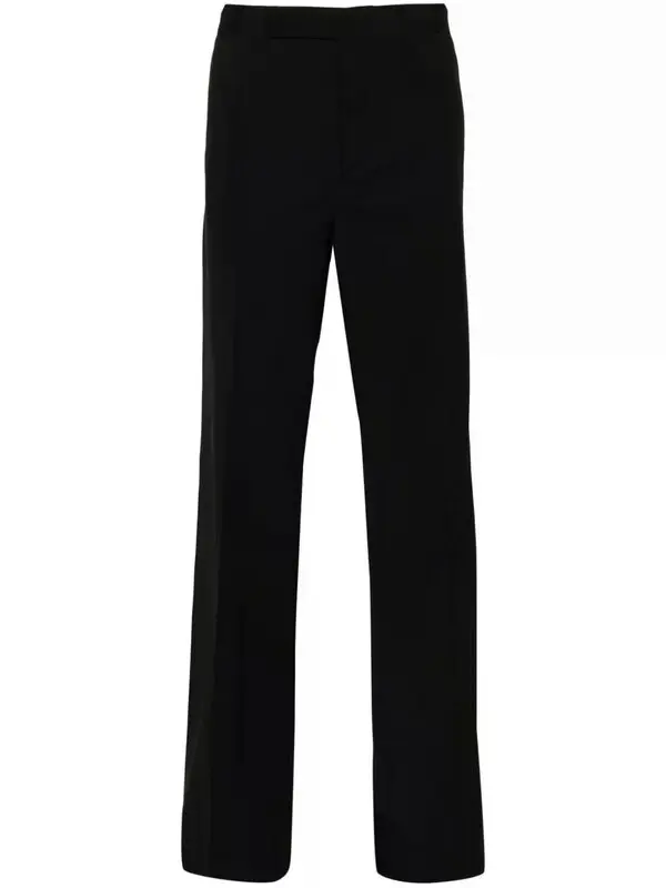 Rick Owens Dietrich Pressed-crease Trousers
