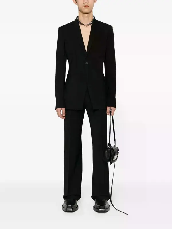 Rick Owens Dietrich Pressed-crease Trousers