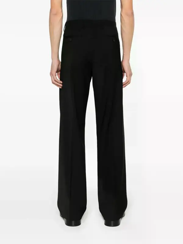 Rick Owens Dietrich Pressed-crease Trousers