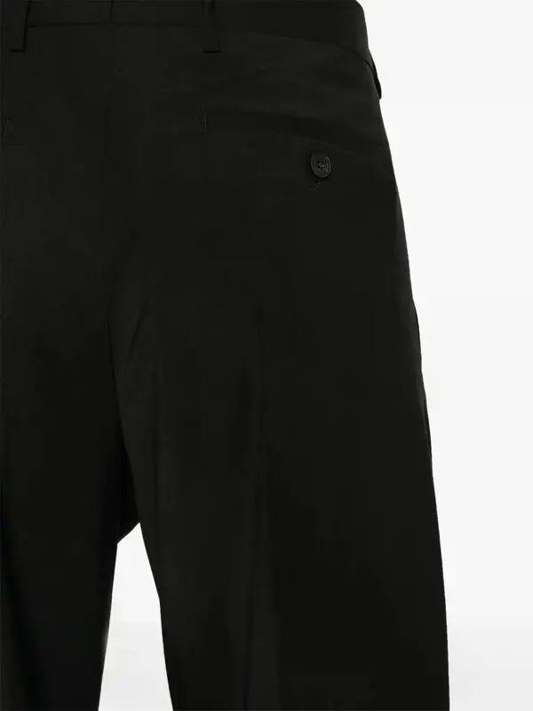 Rick Owens Dietrich Pressed-crease Trousers