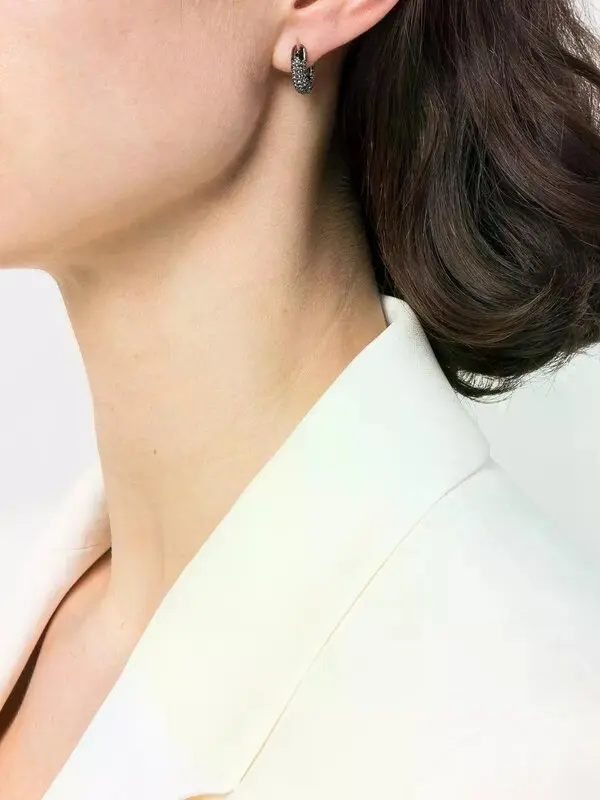 SWAROVSKI Dextera Pavé Small Hoop Earrings