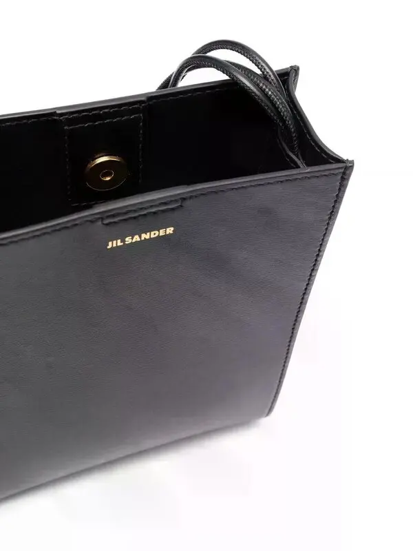 JIL SANDER Tangle Rings Crossbody Bag - Black