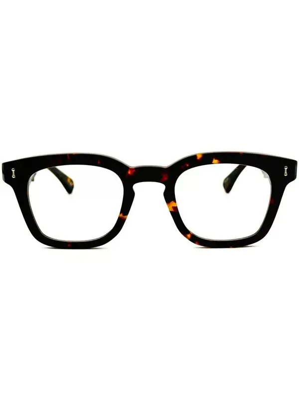 PETER AND MAY Son Tortoise Glasses - Brown