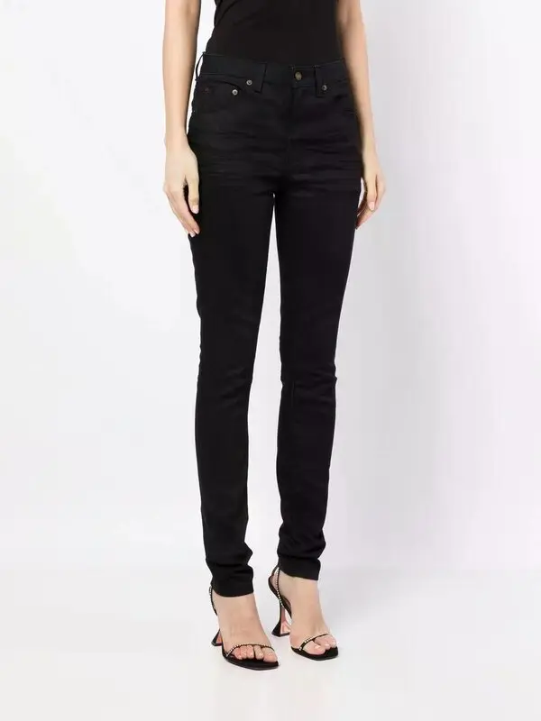 Saint Laurent Mid-rise Skinny Jeans