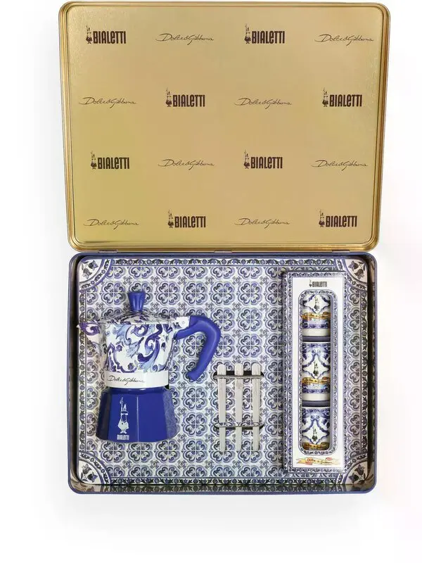 Dolce & Gabbana Medium Moka Box - Blue