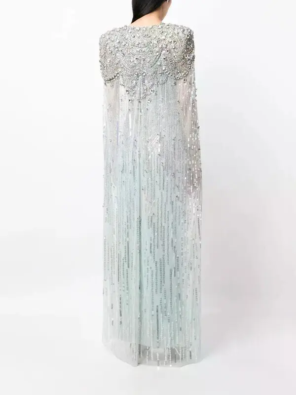 Jenny Packham Lotus Lady Sequin-embellished Gown