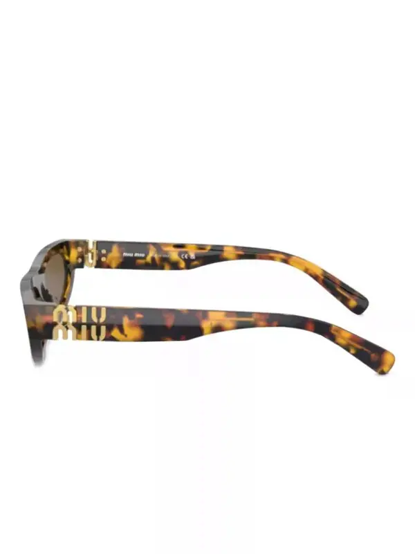 Miu Miu Tortoiseshell-effect Sunglasses