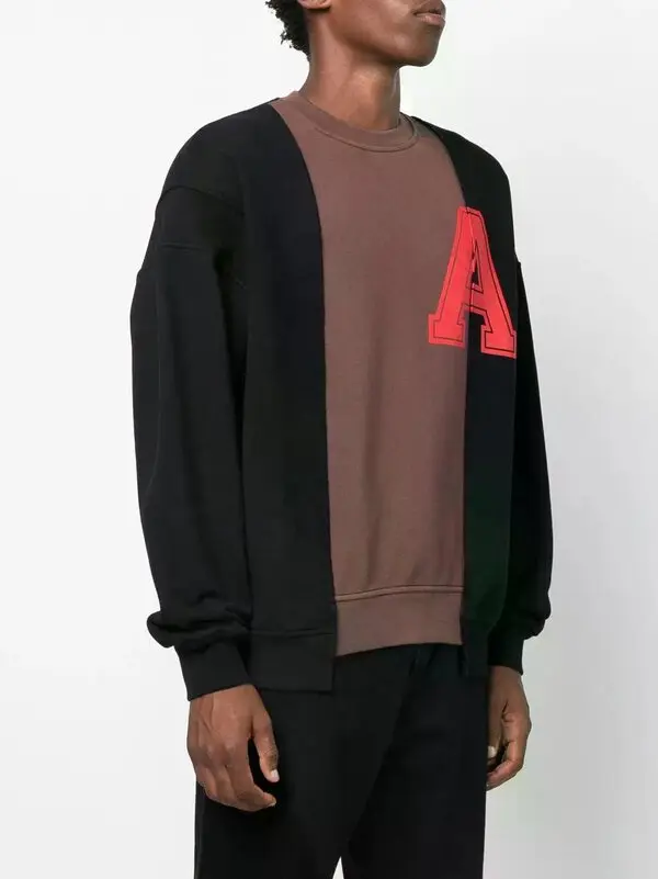 AMBUSH Letter-print Long-sleeve Sweatshirt