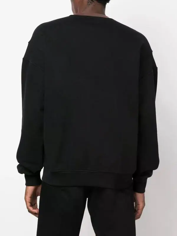 AMBUSH Letter-print Long-sleeve Sweatshirt