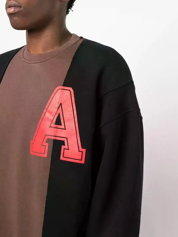 AMBUSH Letter-print Long-sleeve Sweatshirt