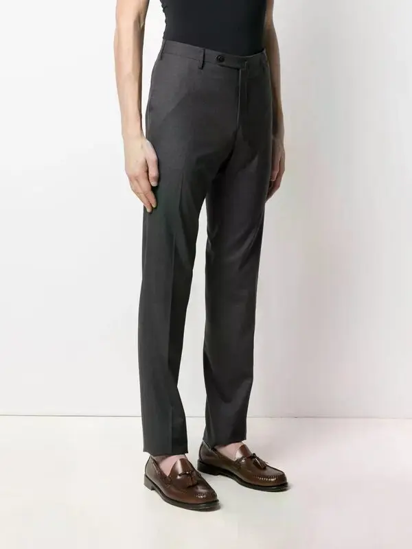 Incotex Tailored Slim-cut Trousers - Grey