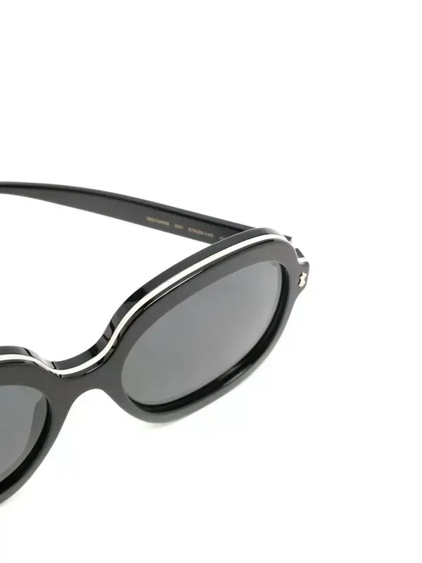 Gucci Logo-plaque Square-frame Sunglasses