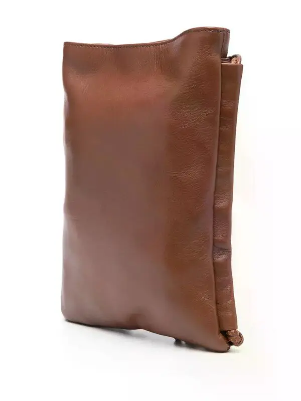 Hereu Trena Interwoven Leather Bag - Brown