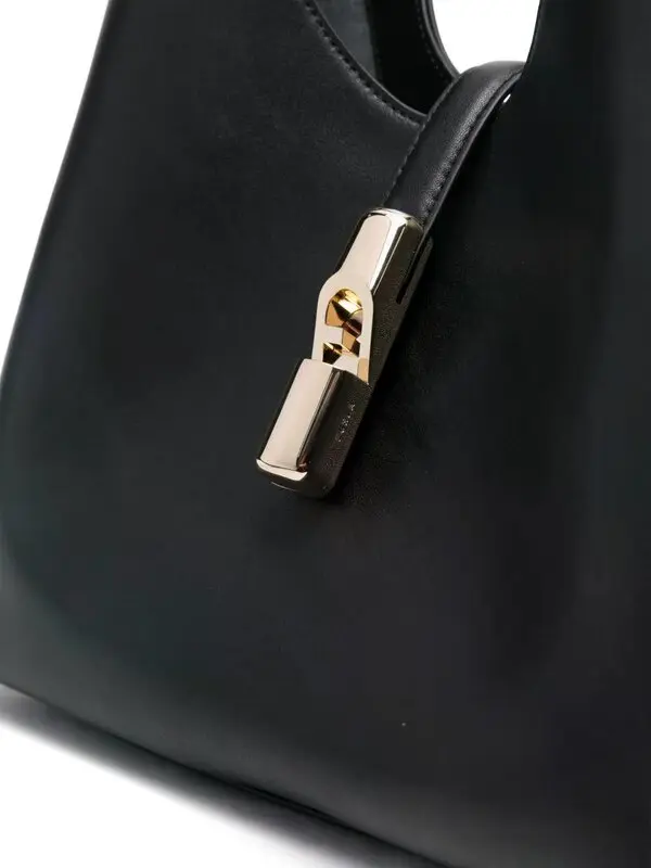 Furla Goccia Leather Shoulder Bag