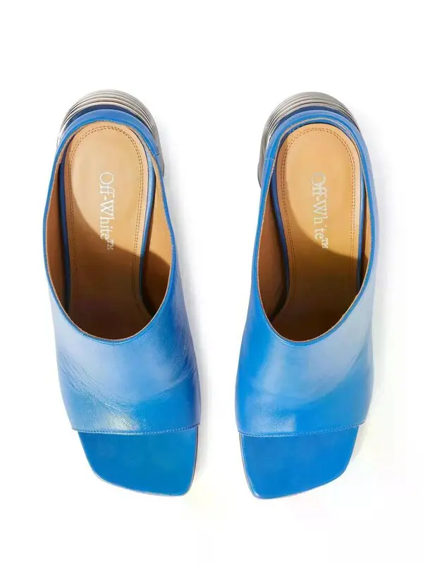 Off-White Runway Spring High-heel Sandals - Blue