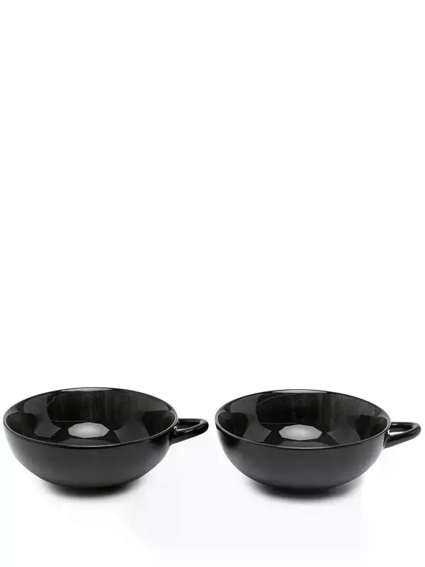 ANN DEMEULEMEESTER X Serax Espresso Cups - Black