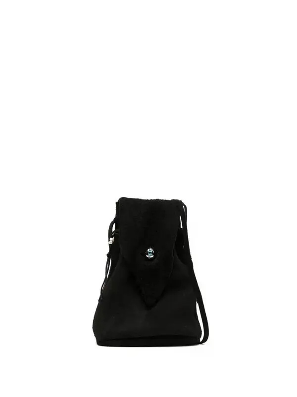 Undercover Leather Messenger Bag - Black