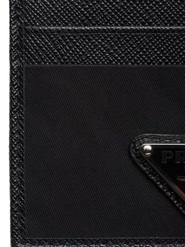 Prada Triangle-logo Leather Wallet