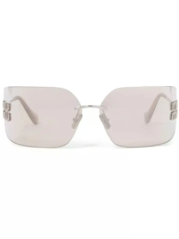 Miu Miu Runway Sunglasses - Silver