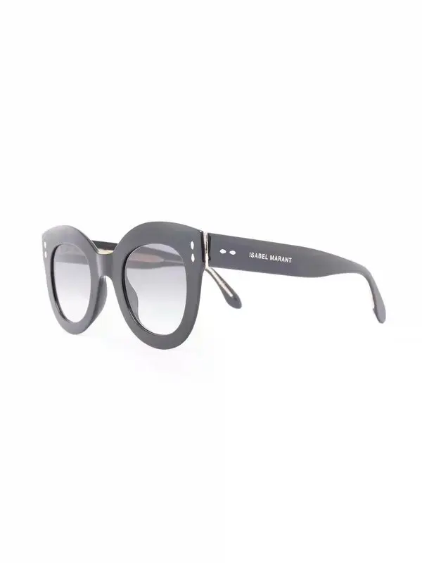 Isabel Marant Polished-effect Cat-eye Glasses