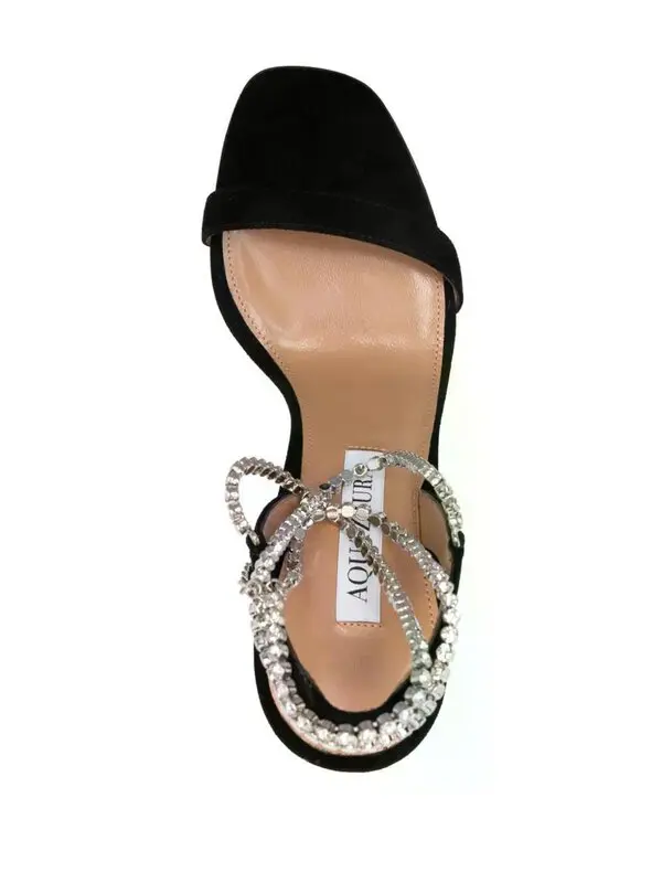 AQUAZZURA 115mm Suede Sandals