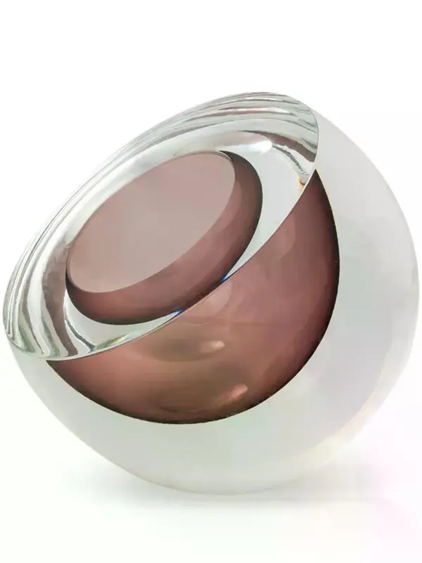 GARDECO Bowl Drop Murano Glass Sculpture