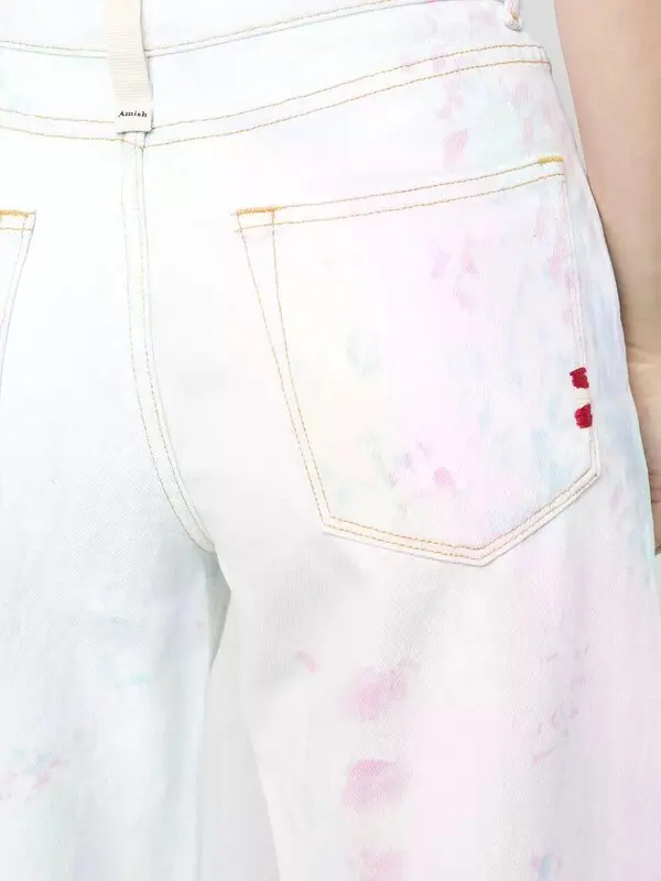 AMISH SUPPLIES Wide-leg Tie-dye Trousers