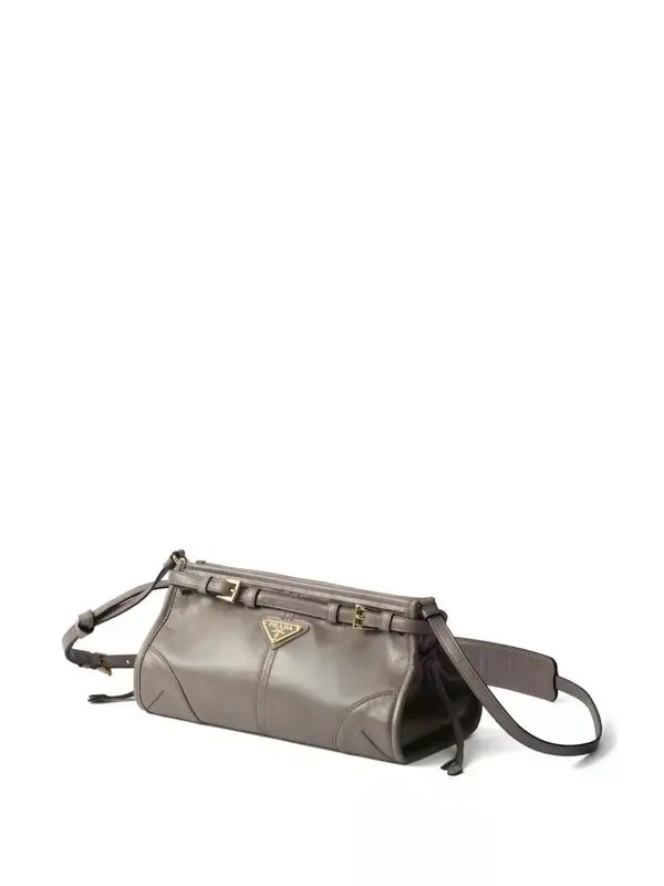 Prada Small Bonnie Shoulder Bag - Grey