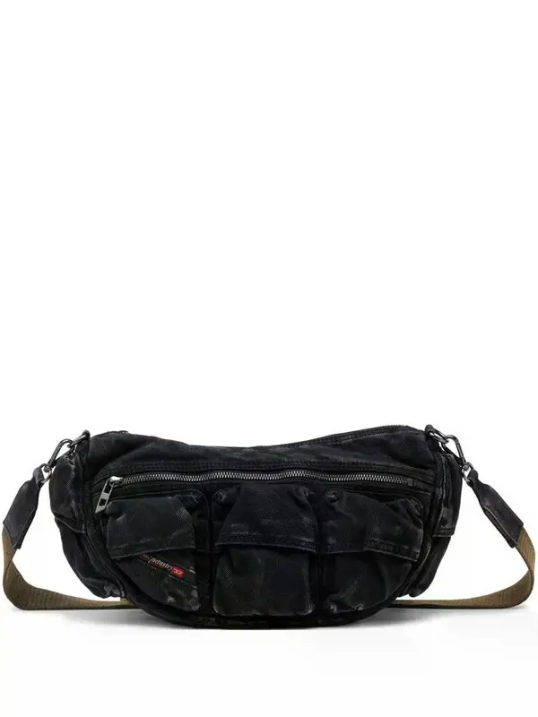 DIESEL® Multi-pocket Shoulder Bag - Black