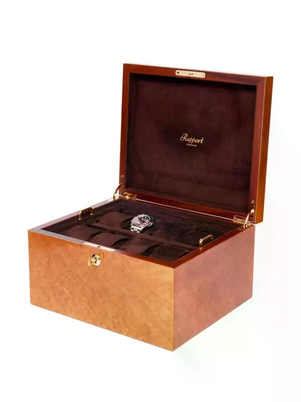RAPPORT LONDON Heritage Wood 16-watch Box