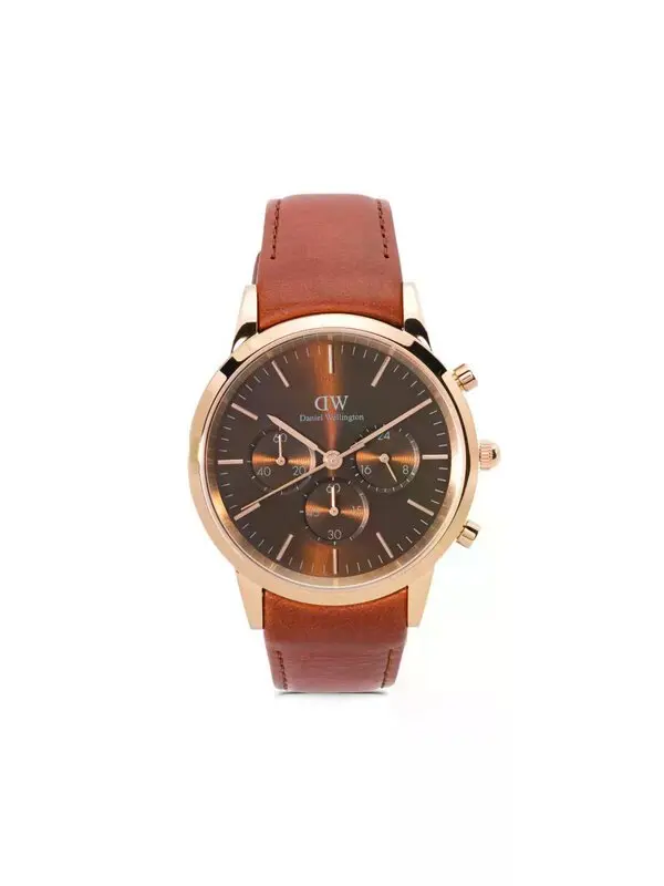 DANIEL WELLINGTON Iconic Chronograph St Mawes 42mm - Brown