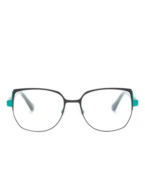 ETNIA BARCELONA Leonor Square-frame Glasses - Green