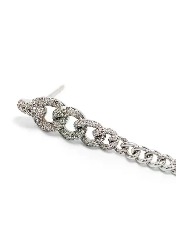 Shay 18k White Gold Diamond Drop Earrings