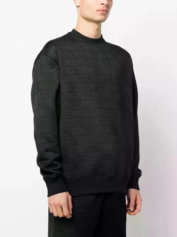 Moschino Jacquard Logo Jumper
