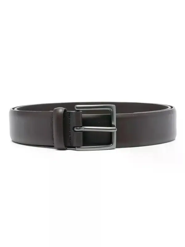 Orciani Buckle-fastening Leather Belt - Brown