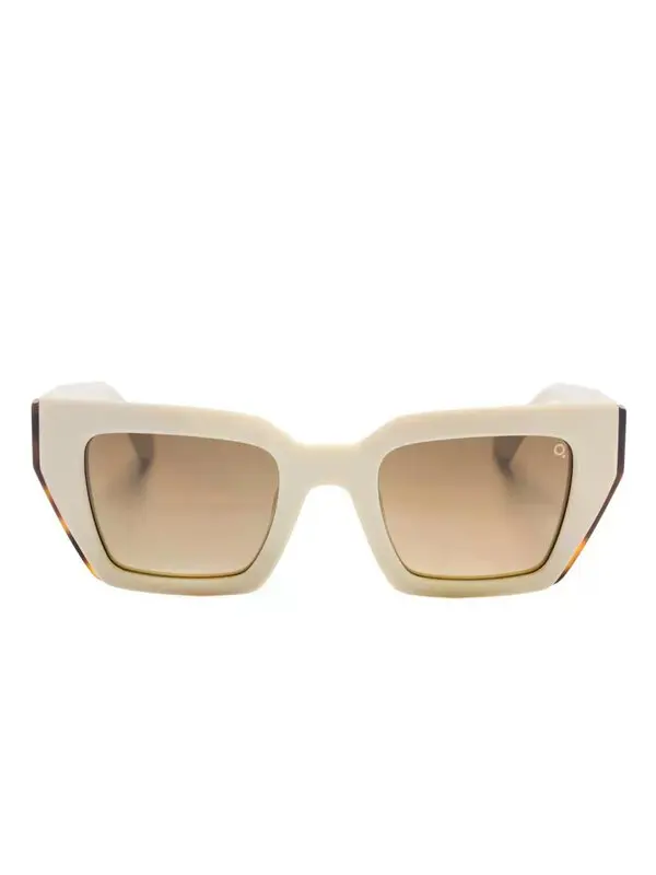 ETNIA BARCELONA Ritmo Square-frame Sunglasses - Neutrals