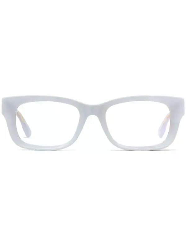 Gucci Stud-detailing Frames - Grey