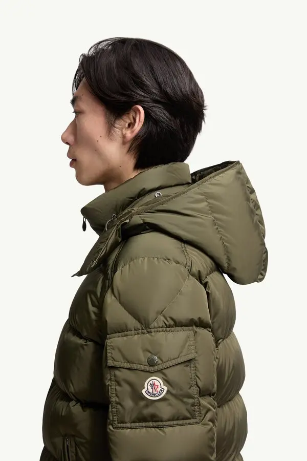 Moncler Maya Matte Short Down Jacket - Green