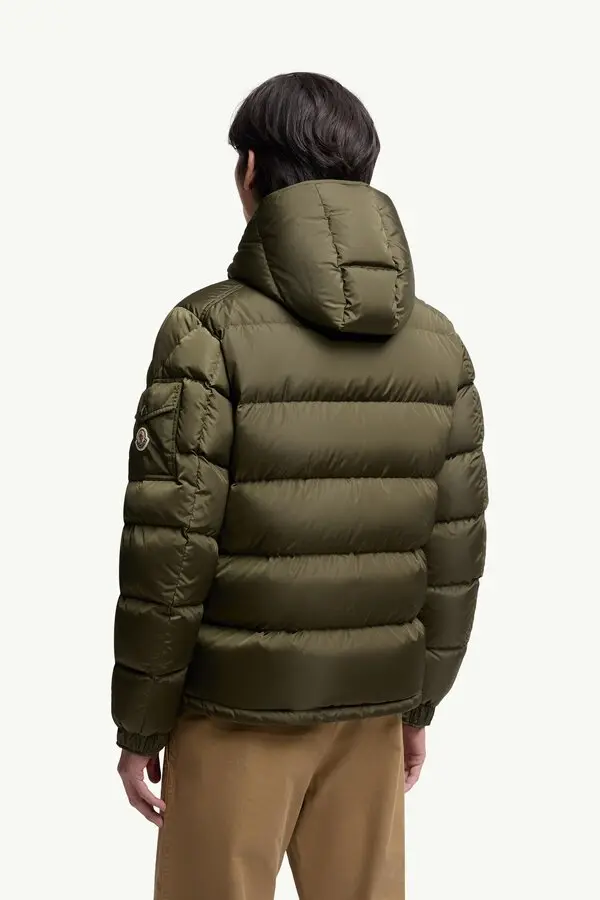 Moncler Maya Matte Short Down Jacket - Green